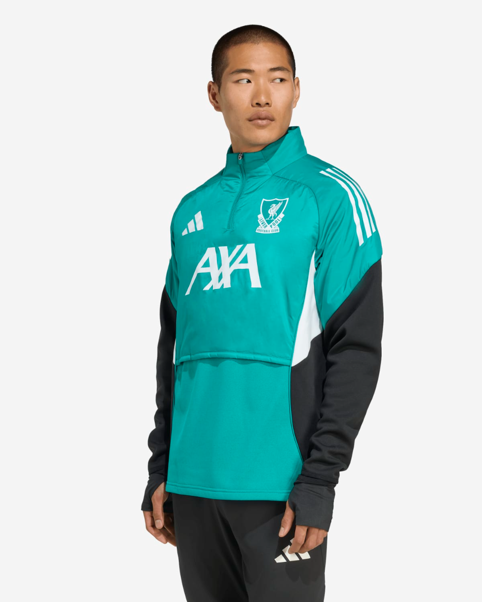 LFC adidas Mens 25/26 Pro Winter Hooded Top