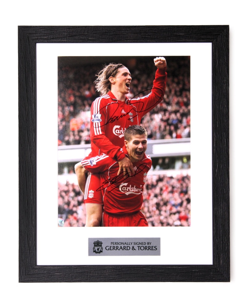 LFC Signed Gerrard & Torres Image