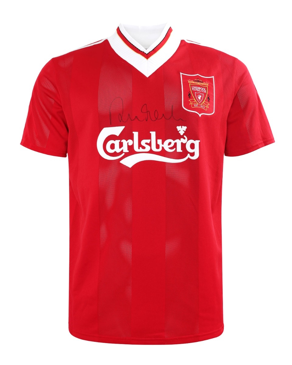 LFC Signed 95/96 Fowler Dual Boxed Shirt