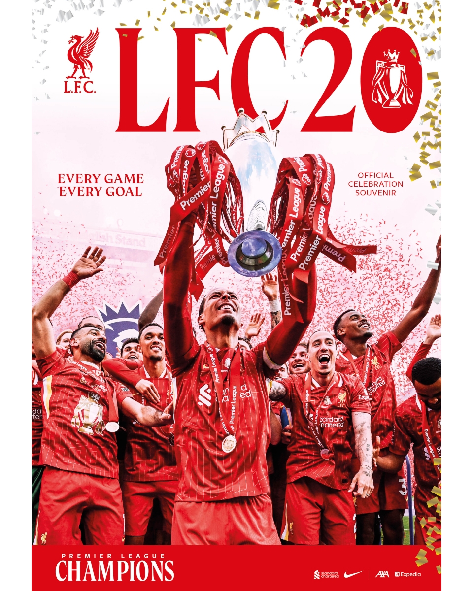 LFC 20 - Premier League Champions 24/25 Every Game. Every Goal.