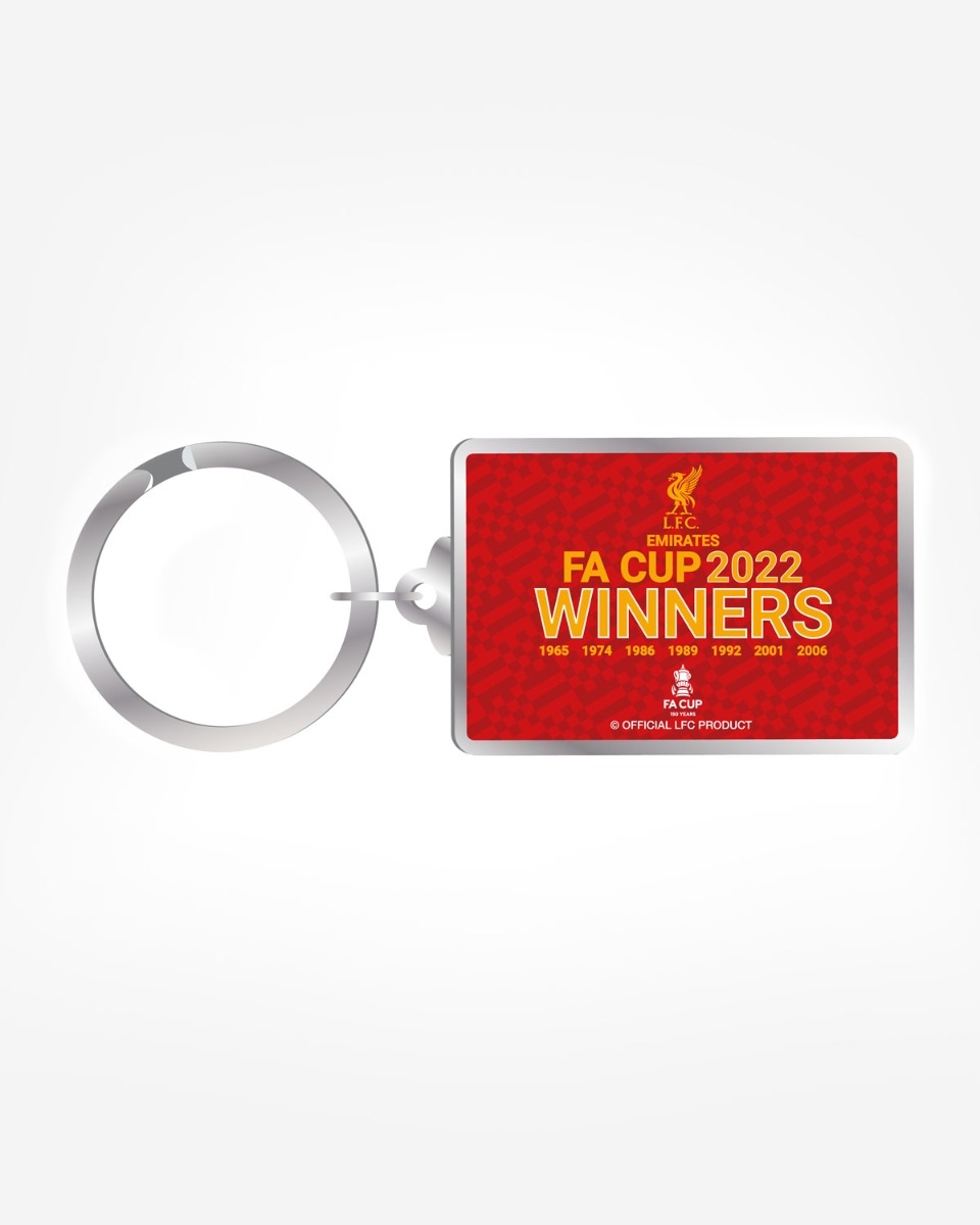 LFC FA Cup 22 Winners Keyring