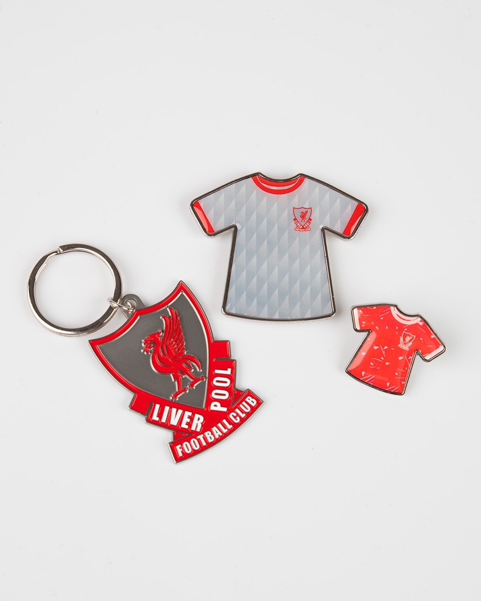 LFC Heritage Badge, Keyring & Magnet Set