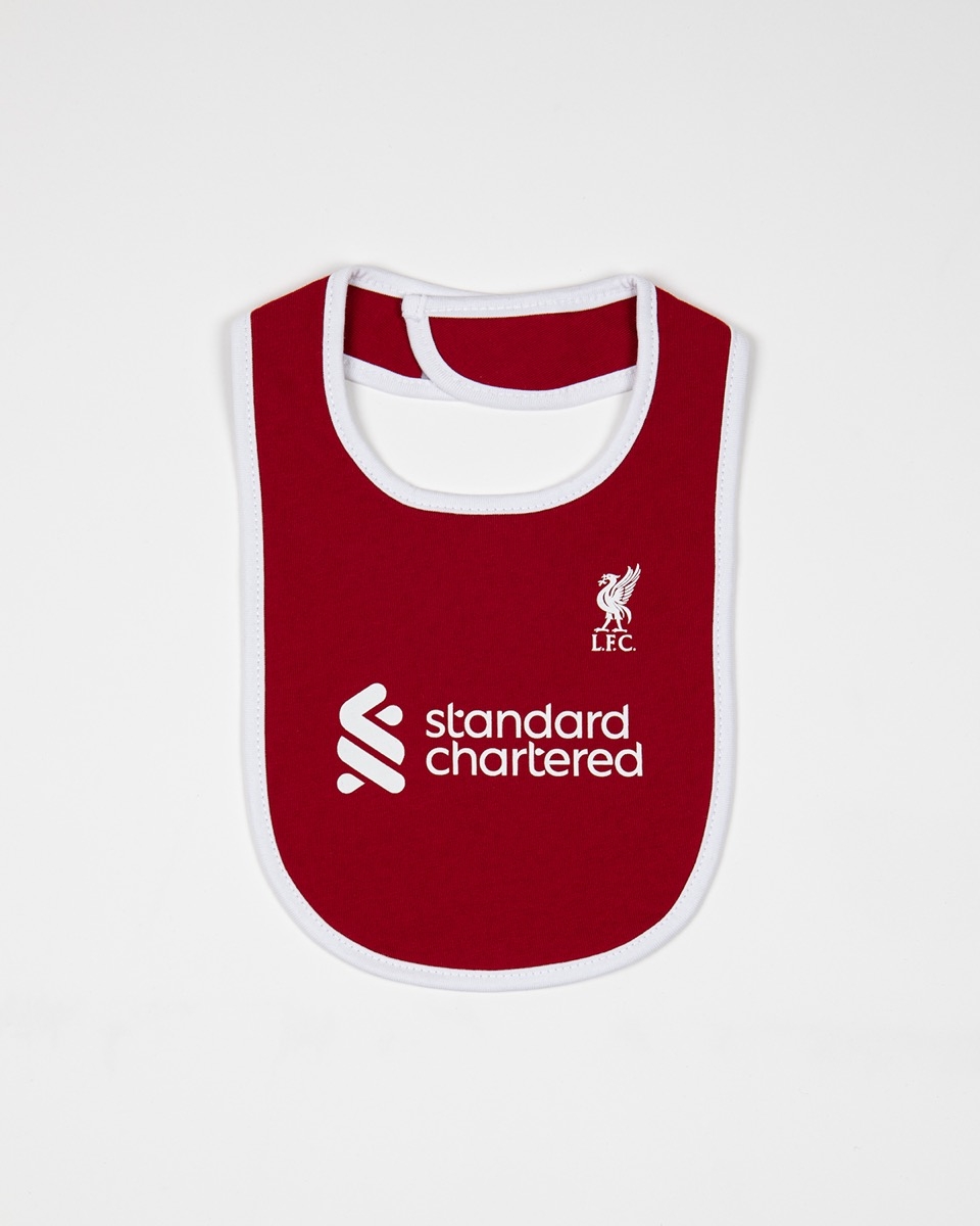LFC 23/24 Home Baby Bib | Liverpool FC Baby Bibs | Liverpool FC ...