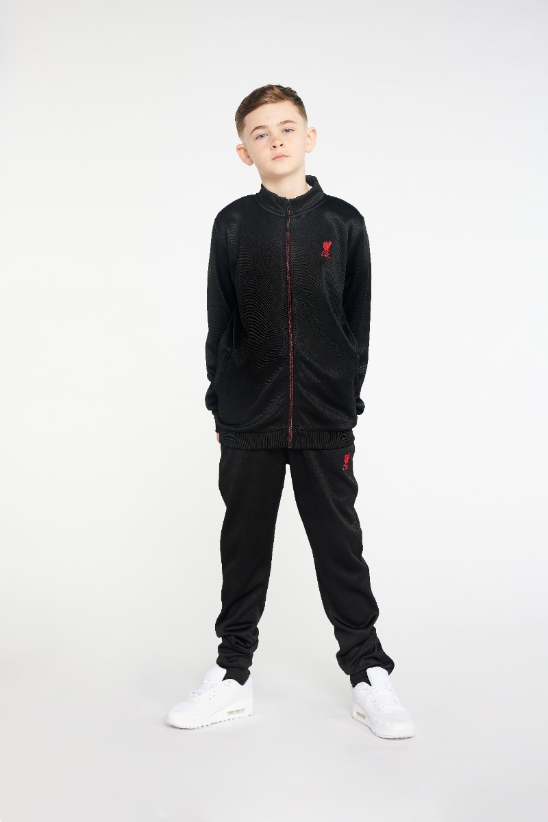 LFC Junior Panel Tracksuit Black