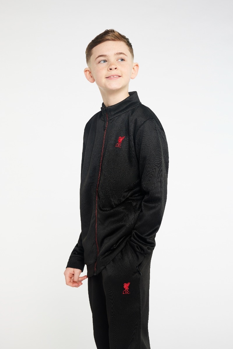 LFC Junior Panel Tracksuit Black