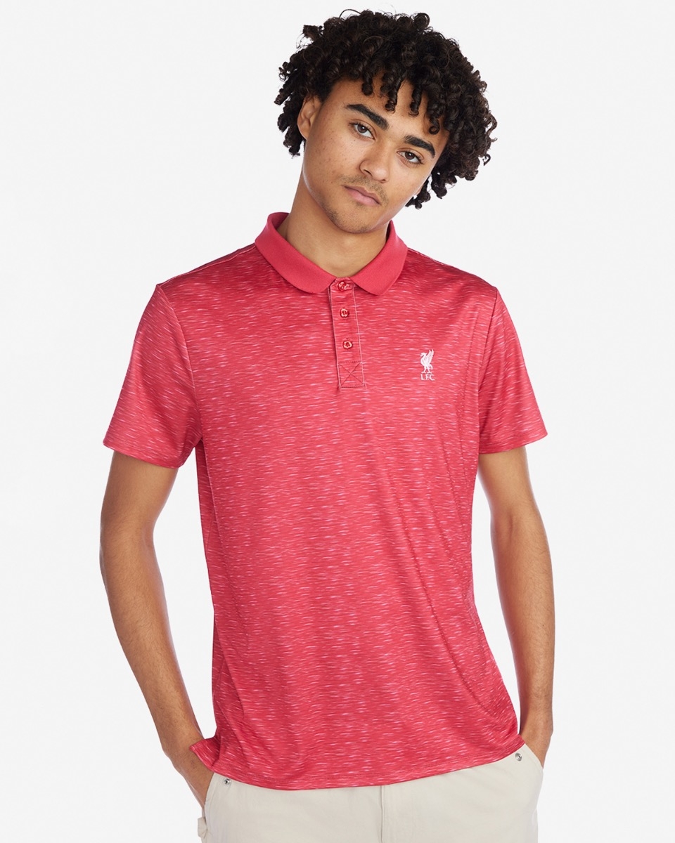 LFC Mens Space Yarn Polo Red