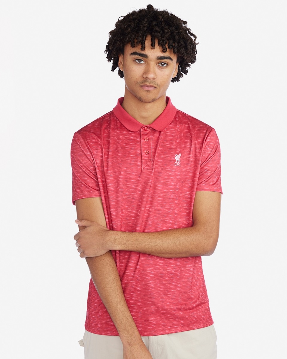 LFC Mens Space Yarn Polo Red