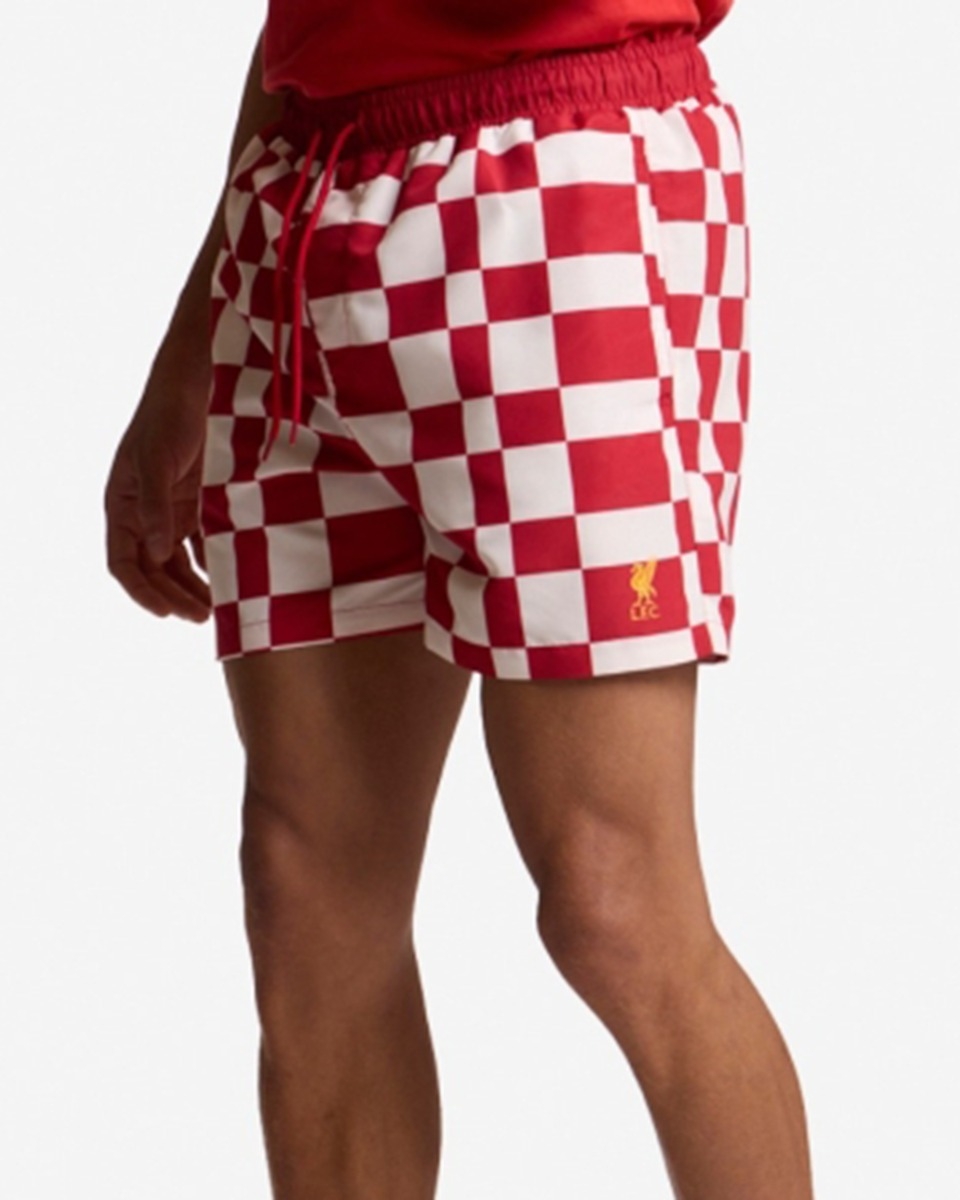 LFC Mens Check Swim Shorts