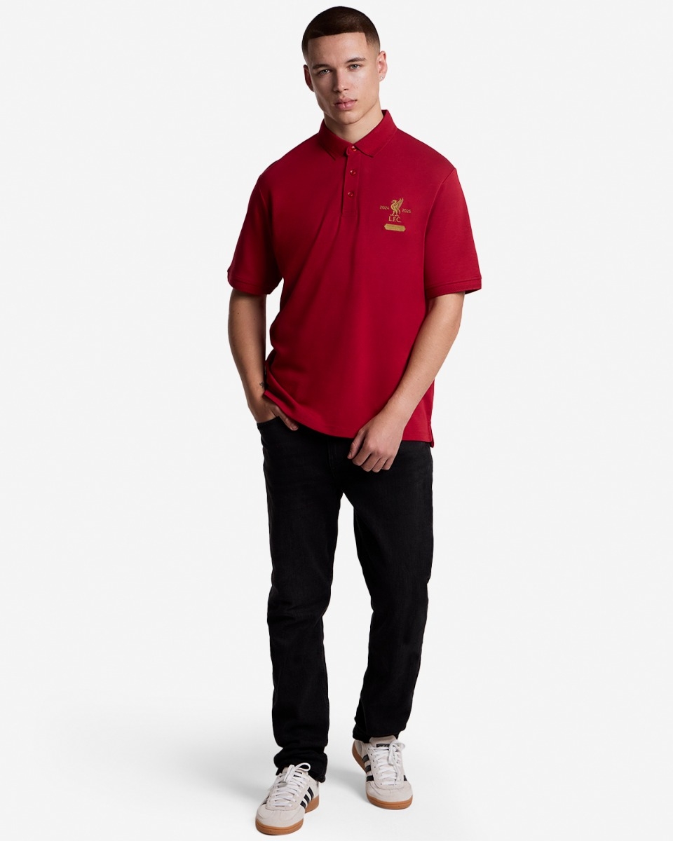 LFC Mens Champions Polo Red