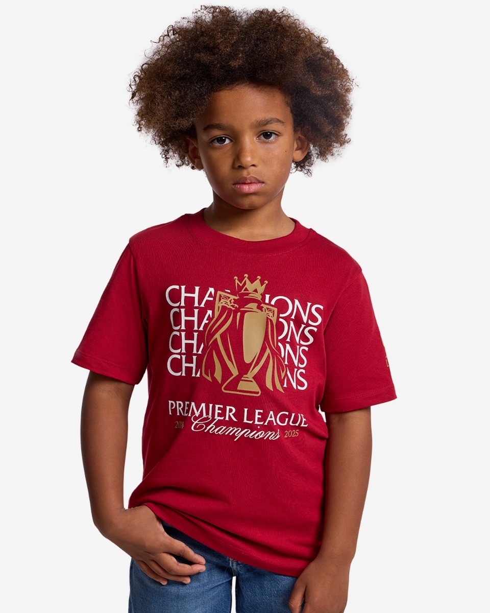 LFC Juniors Champions Trophy Tee Red