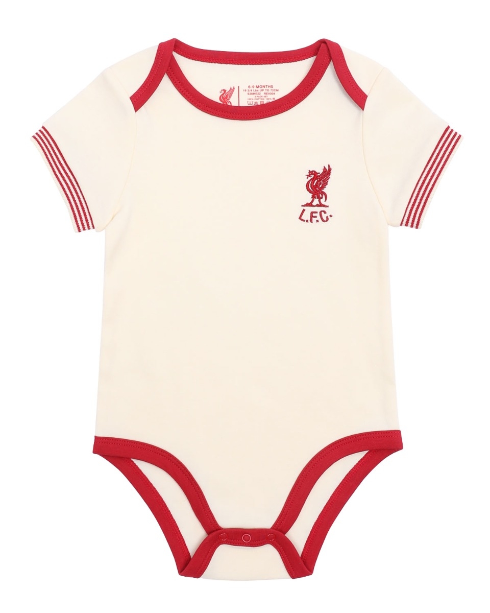 LFC Baby 2Pk Shankly Bodysuits Red