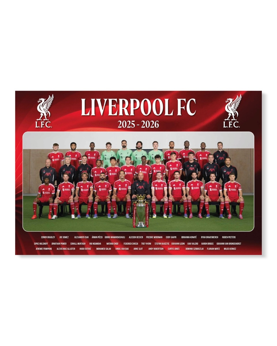 Póster de la plantilla completa de LFC 25/26