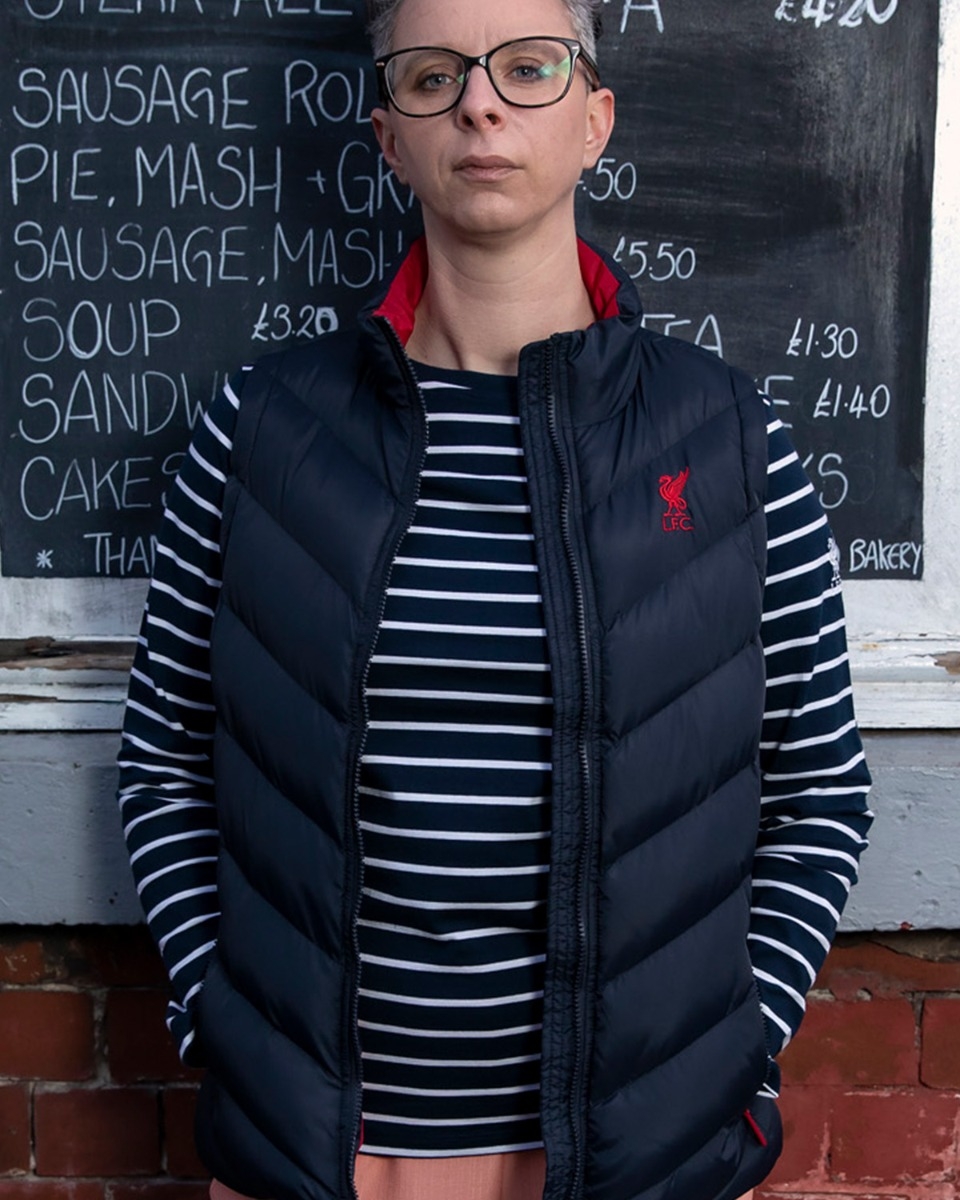 LFC Womens Navy Quilt Gilet