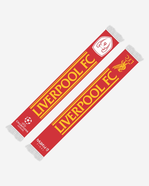 LFC UCL Badge Of Honour Scarf