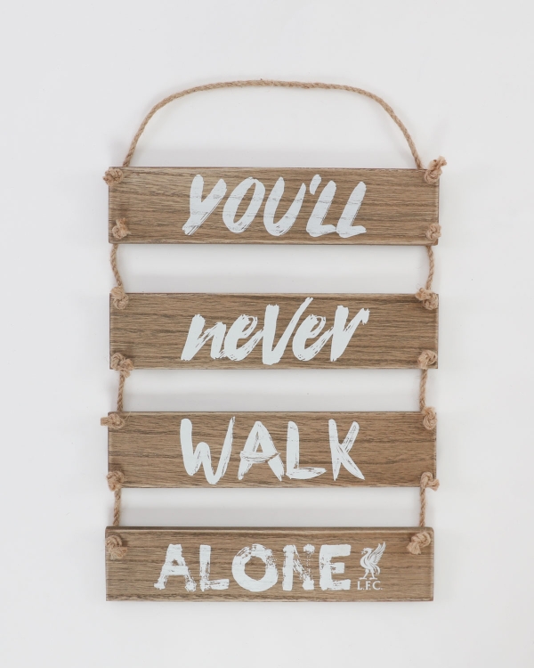 LFC YNWA Wood Hanging Sign