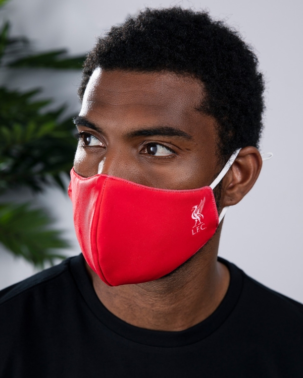 LFC Red Shaped Face Cover