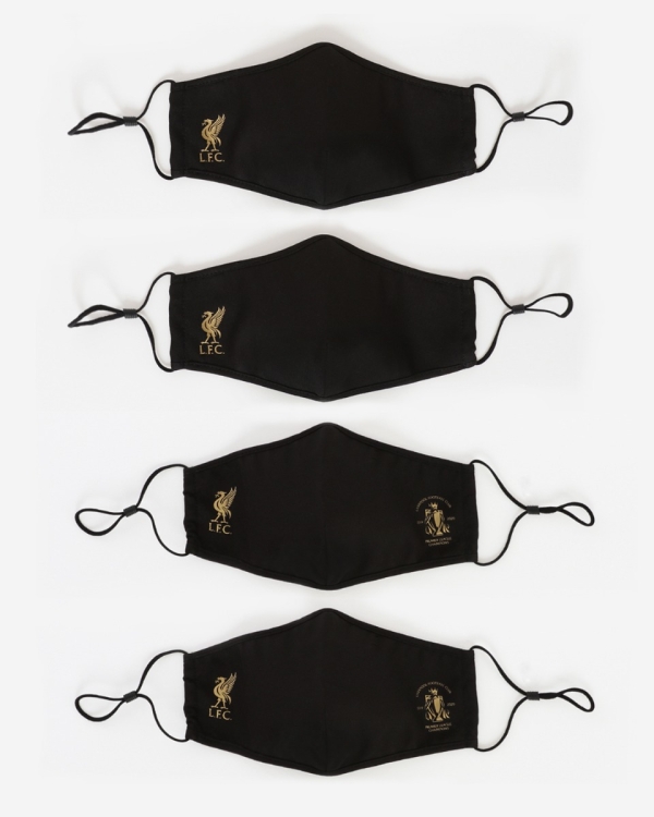LFC Adults 4 Pack Champions Face Cover