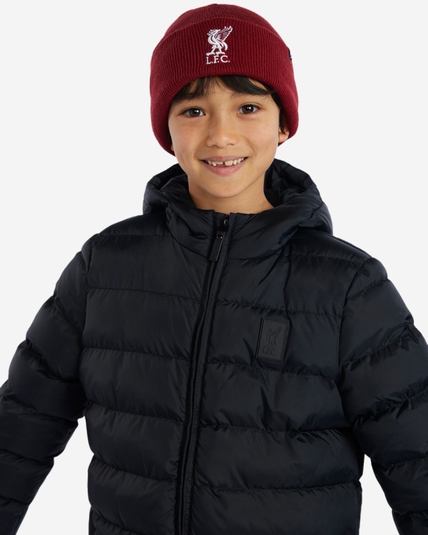 LFC 47 Juniors Jewel Tone Haymaker Cuff Knit Beanie Razor Red