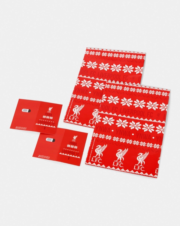 LFC 2 Pack Christmas Wrapping Paper & Gift Tags
