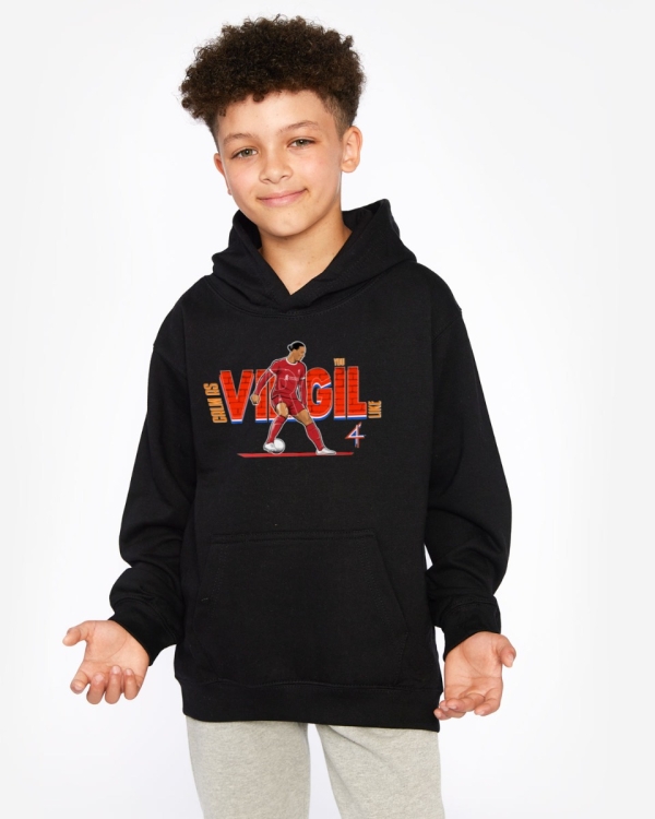 LFC Junior Virgil Calm As You Like Black Hoody