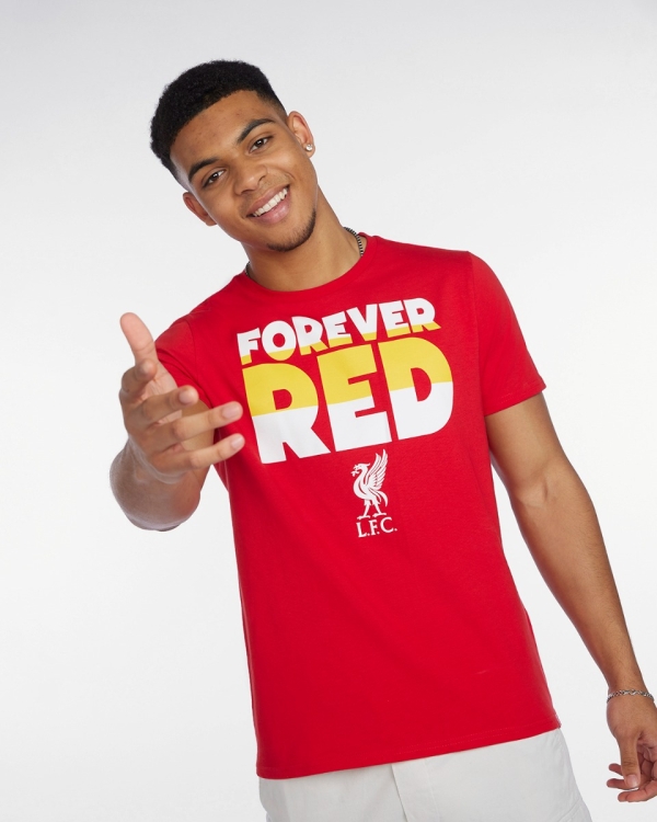 LFC 남성용 Forever Red 티셔츠