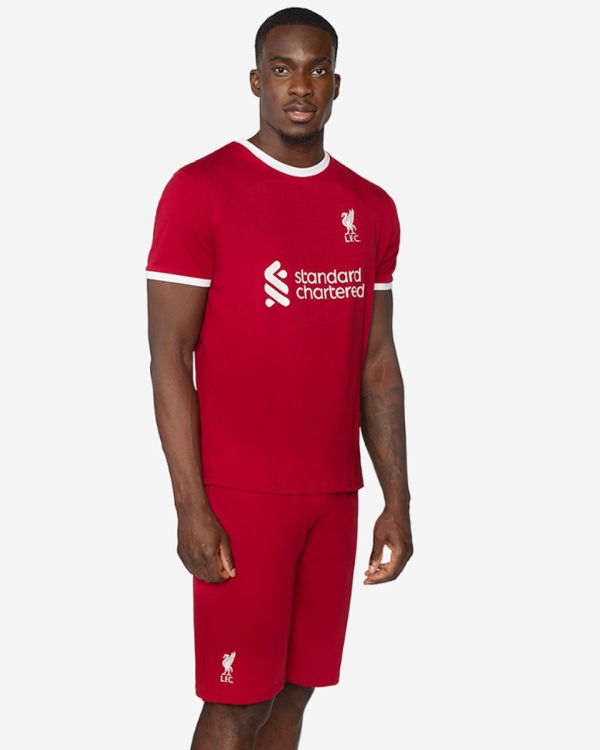 Lfc Mens Home Pyjamas 23 24 Lfc Mens Pyjamas Liverpool Fc Official