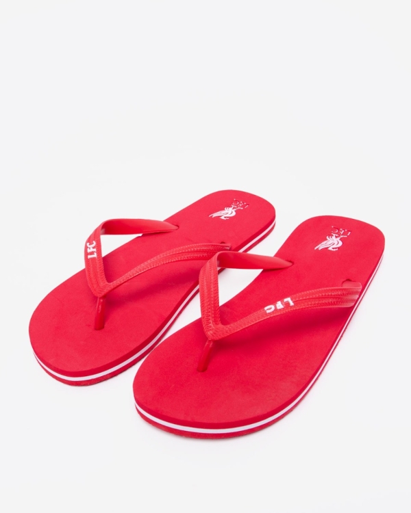LFC Mens Flip Flops Red