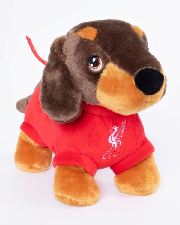 LFC Doggie Plush With Lead & Coat