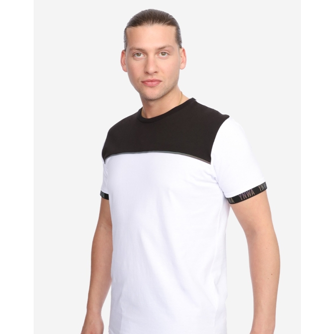 LFC Mens White YNWA Colour Block Tee