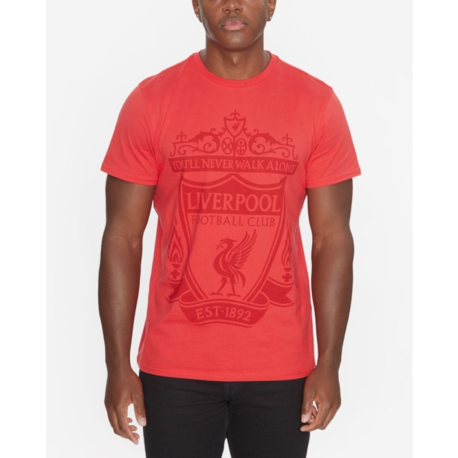LFC Adults Red Crest Tee