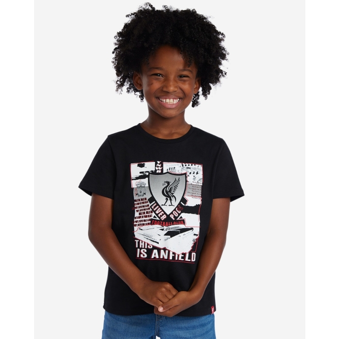 LFC Juniors Anfield Crest Tee