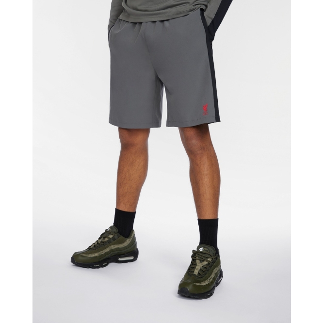 LFC Mens Panel Shorts Charcoal