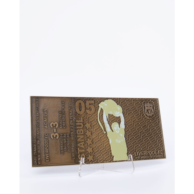 LFC Champions League Final 2005 Collectible Ticket