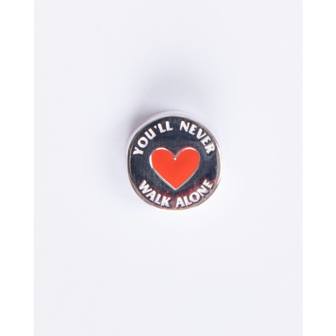LFC YNWA Heart Round Charm