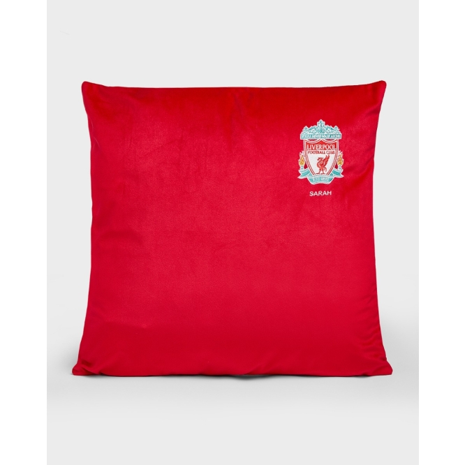 LFC Personalised Crest Cushion
