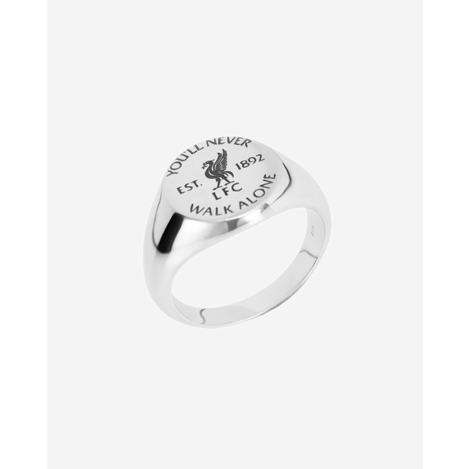 LFC Sterling Silver Liverbird Signet Ring