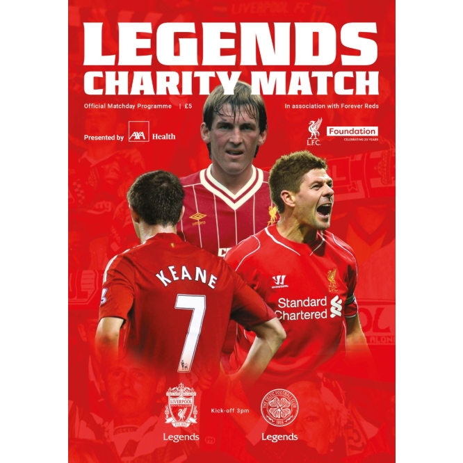 Matchday Programme 24 - LFC Vs Celtic 25/03/23