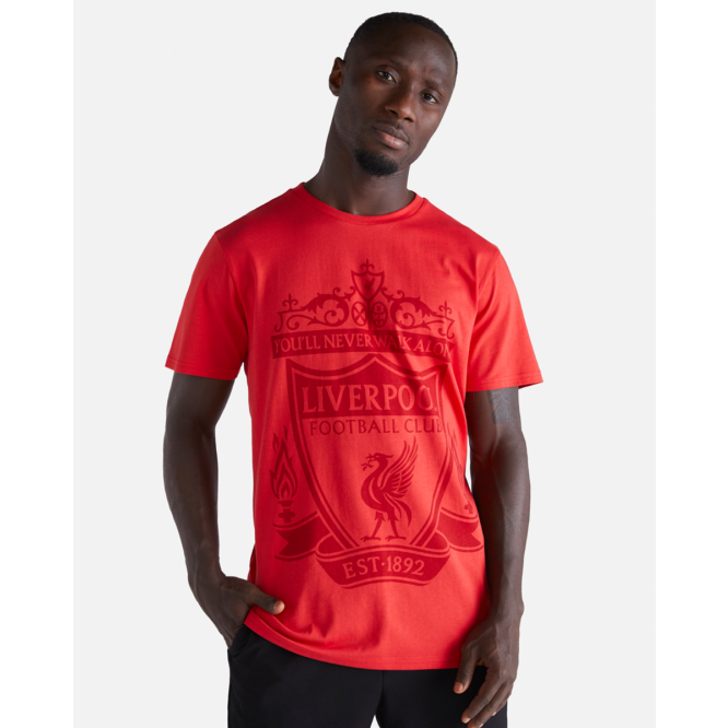 LFC Adults Red Crest Tee