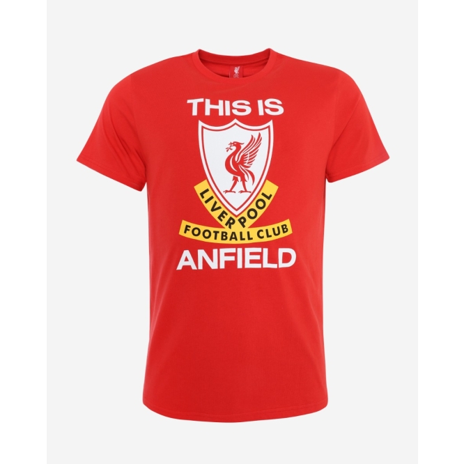 LFC Adults This Is Anfield Red Tee