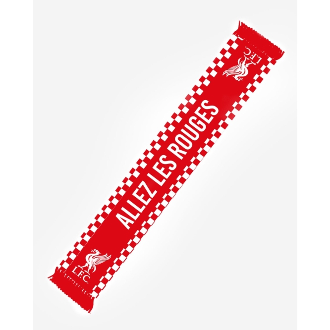 LFC UCL Final Allez Les Rouges Scarf