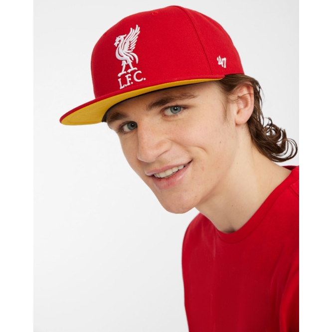 LFC Adults 47 Captain Ballpark Cap Red/Yellow