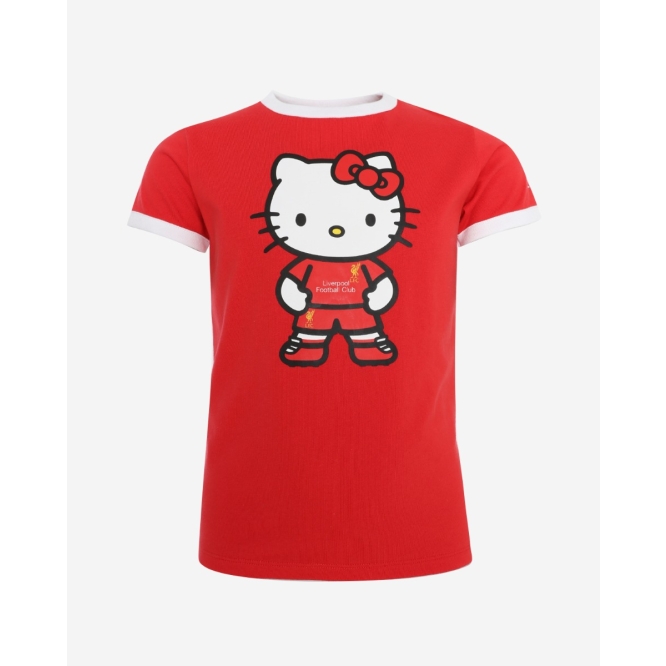LFC Junior Hello Kitty Red Tee